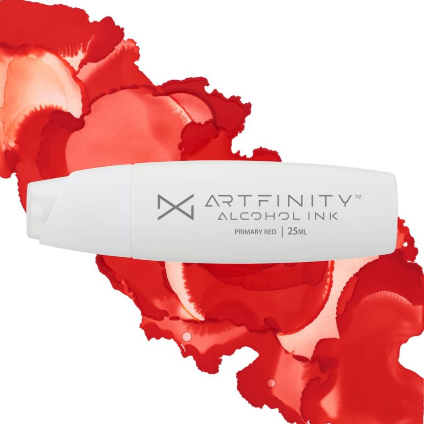 Artfinity Alcohol Ink 25ml Primary Red | Jerry's Artarama