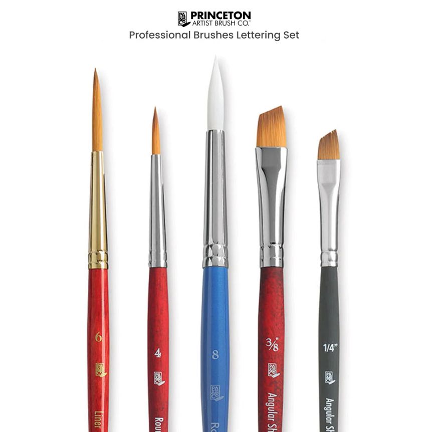 Princeton Brush Lettering Set | Jerry's Artarama