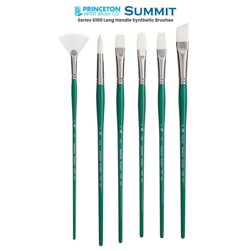 Princeton Summit™ Series 6100 Long Handle Synthetic Brushes | Jerry's ...