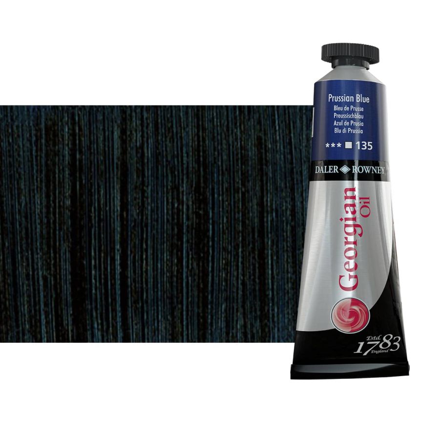 Daler-Rowney Georgian Oil Color 38ml Tube - Prussian Blue | Jerry's ...