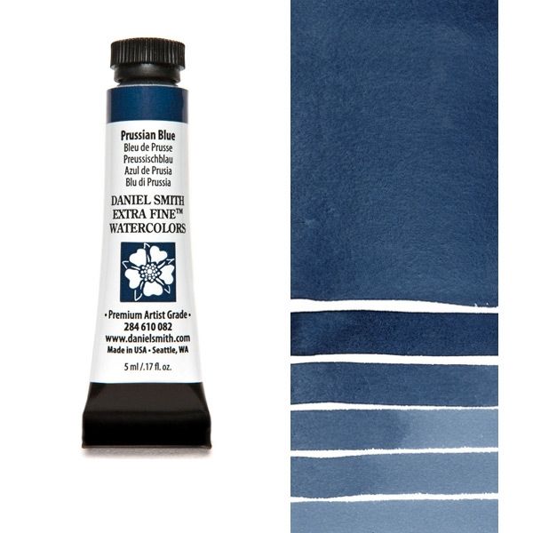 Daniel Smith Extra Fine Watercolor - Prussian Blue, 5 ml Tube | Jerry's ...