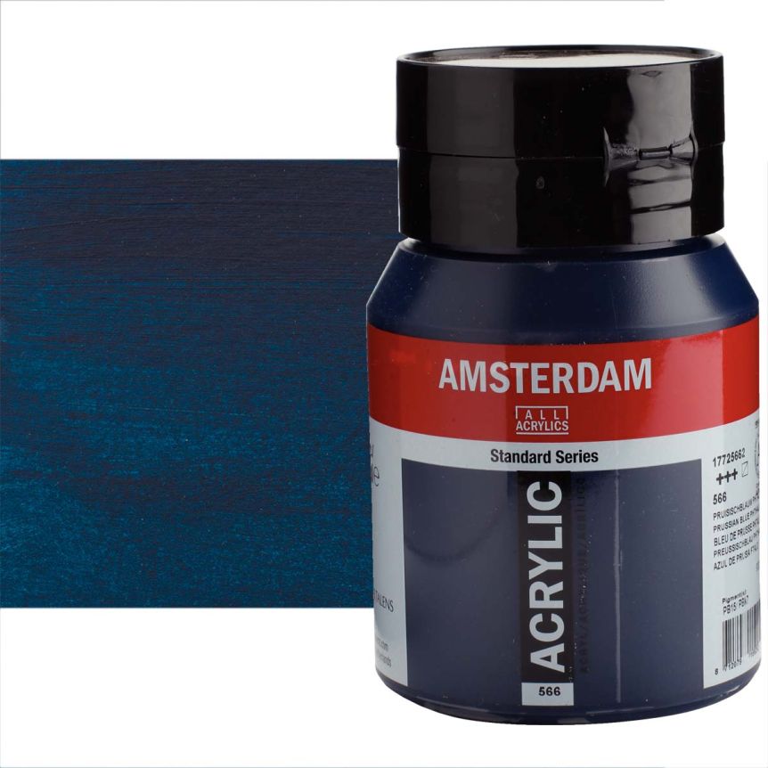 Amsterdam Standard Series Acrylic Paint - Prussian Blue Phthalocyanine ...