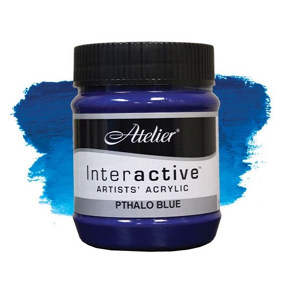 Chroma Atelier Interactive Artists Acrylic Pthalo Blue 250 ml | Jerry's ...
