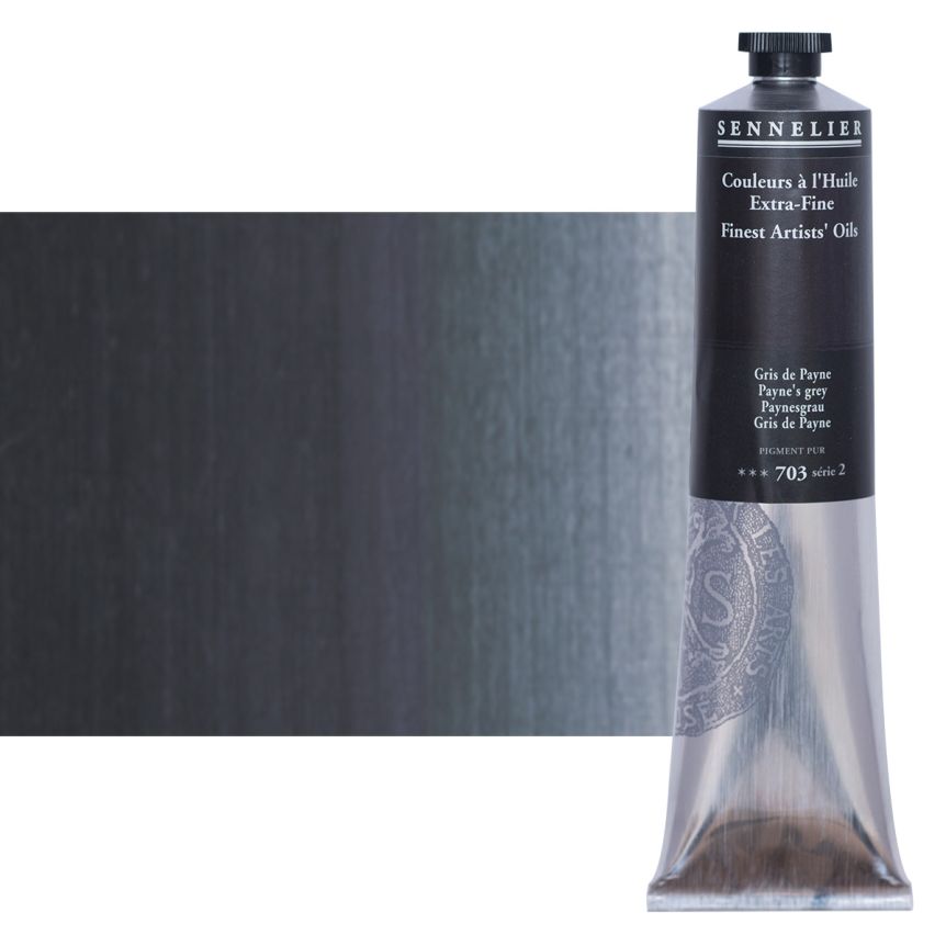 Sennelier Artists Extra-Fine Oil - Payne's Grey, 200 ml | Jerry's Artarama