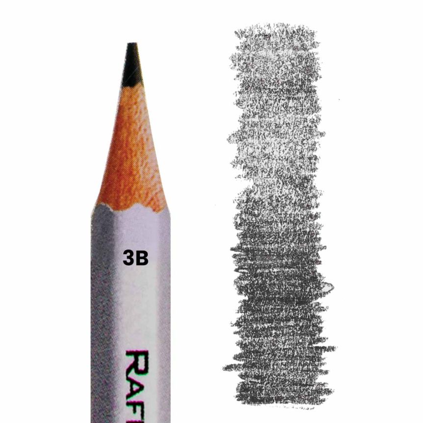 Raffiné Artist Pure Graphite Pencil 3B (Box of 12) | Jerry's Artarama
