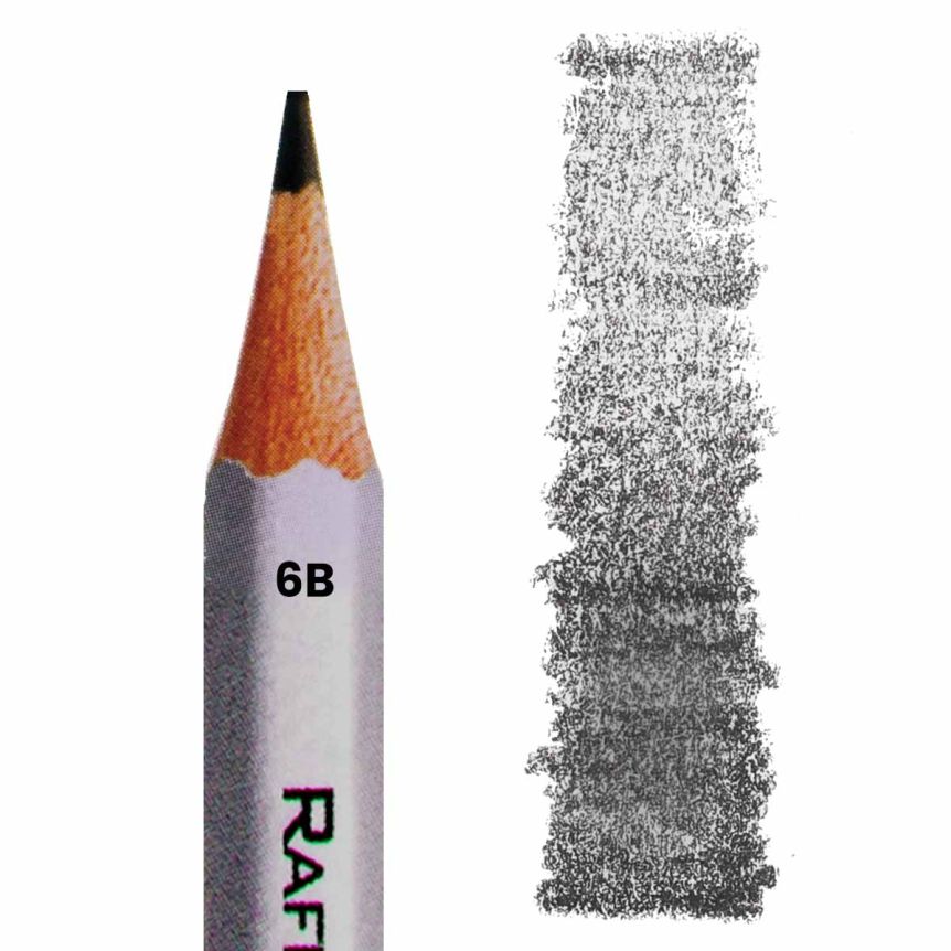 Raffiné Artist Pure Graphite Pencil 6B (Box of 12) | Jerry's Artarama