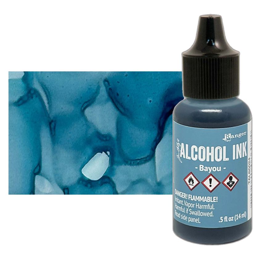 Tim Holtz Alcohol Ink - Bayou, 1/2oz Bottle | Jerry's Artarama