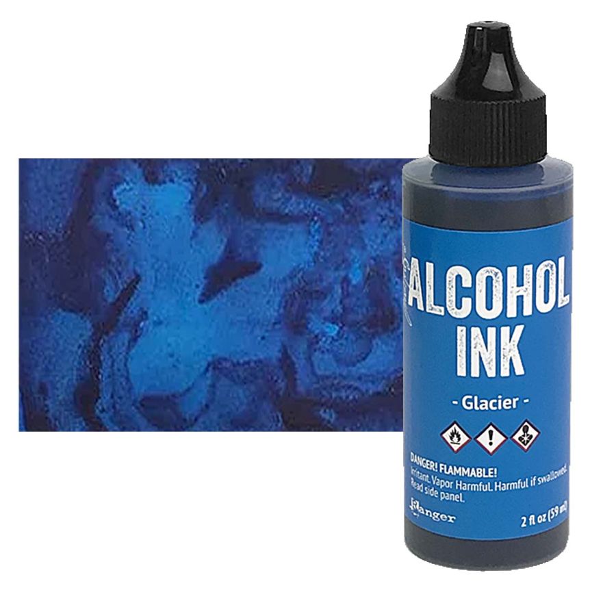 Tim Holtz Alcohol Ink - Glacier, 2oz Bottle | Jerry's Artarama