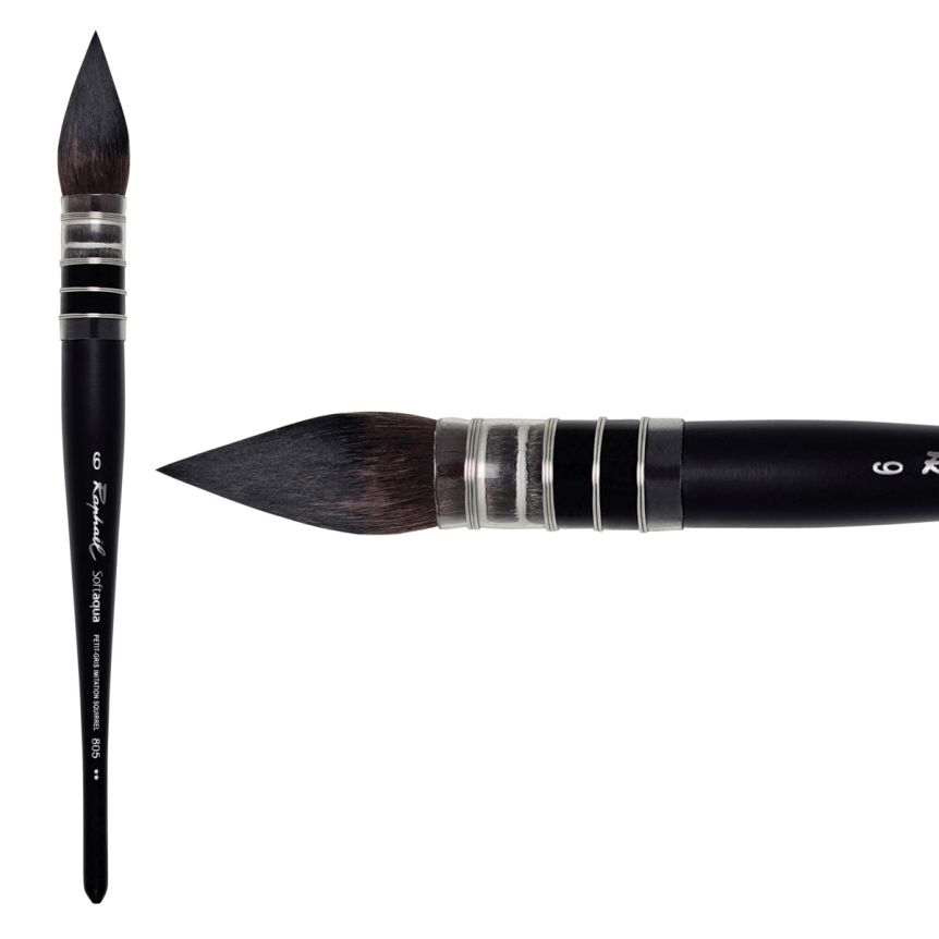 Raphaël SoftAqua Brush Quill #6 | Jerry's Artarama