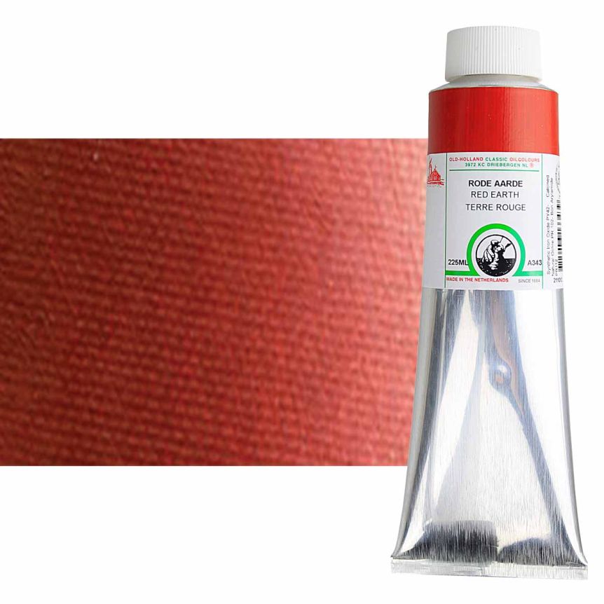 Old Holland Oil Color, Red Earth, 225ml Tube | Jerry's Artarama