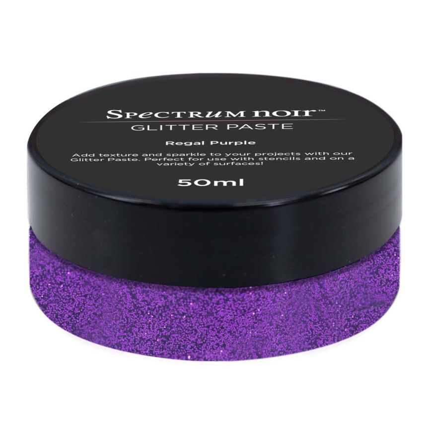Spectrum Noir Glitter Paste - Regal Purple, 50ml | Jerry's Artarama
