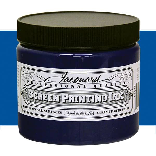 Jacquard Screen Printing Ink 16 oz Jar - Royal Blue | Jerry's Artarama