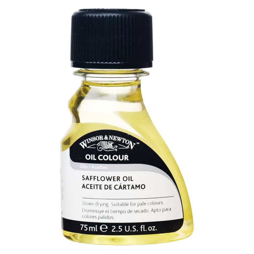 Winsor & Newton Oil Drying 75ml Safflower Oil Medium, Bottle | Jerry's ...