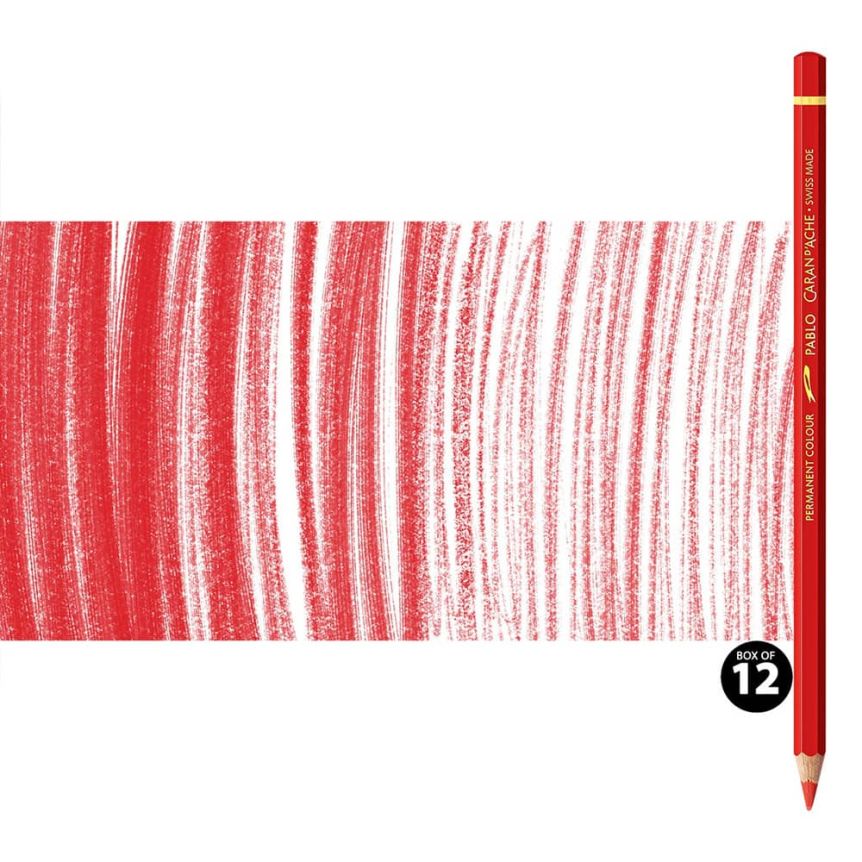 Caran d'Ache Pablo Colored Pencil No. 070 Scarlet (12 Pack) | Jerry's ...