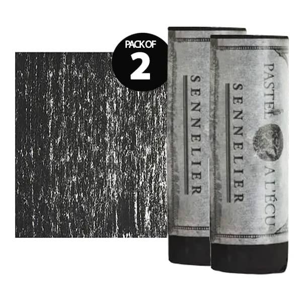 Sennelier Giant Soft Pastel, Ivory Black 526 | Jerry's Artarama