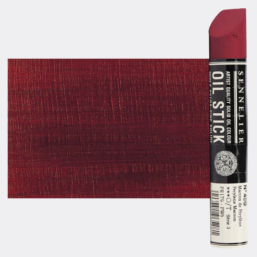 Sennelier Extra Fine Solid Oil Stick - Perylene Maroon, 38ml | Jerry's ...
