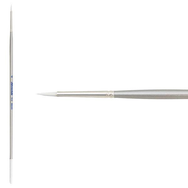 Silver Brush Silverwhite® Synthetic Long Handle Brush Series 1500 Round ...