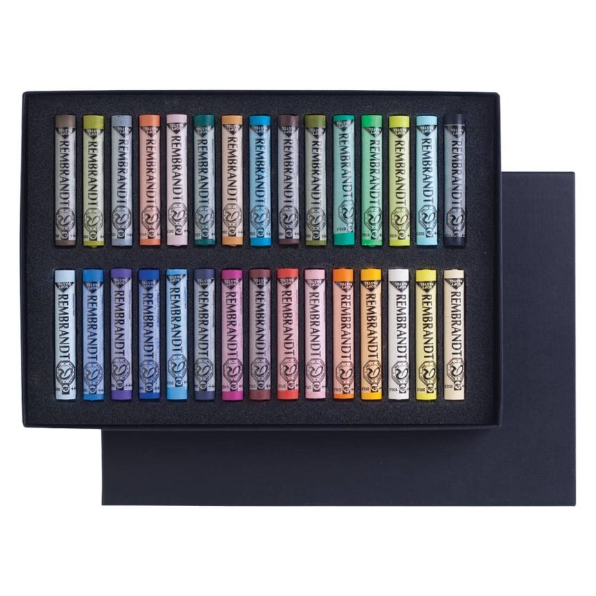 Rembrandt Soft Pastels Cardboard Box Set Full Sticks Landscape Colors ...