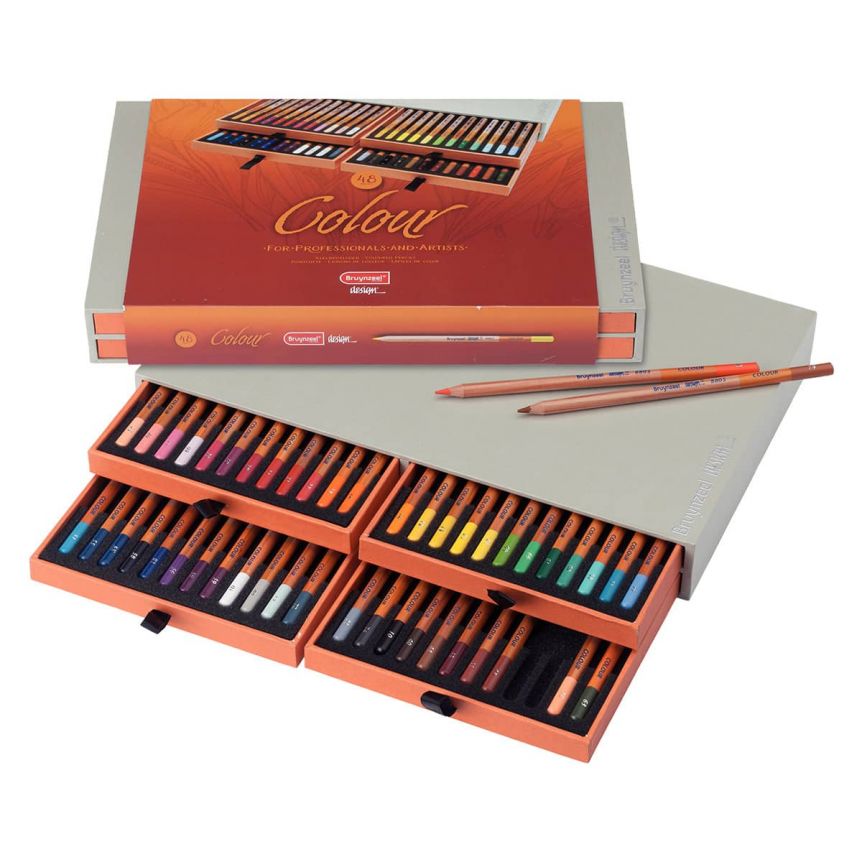 Bruynzeel Design Colored Pencils Box Set of 24 | Jerry's Artarama