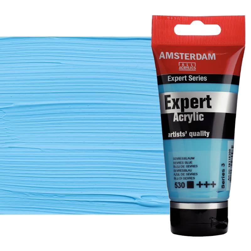Amsterdam Expert Acrylic, Sevres Blue 75ml Tube | Jerry's Artarama