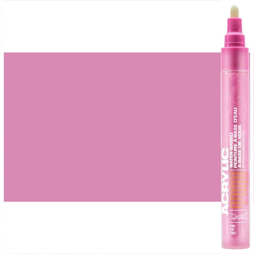 Montana Acrylic Paint Marker 2mm (Fine) - Shock Pink Light | Jerry's ...