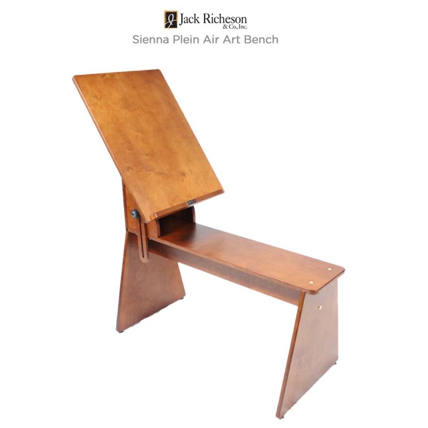 Jack Richeson Sienna Plein Air Art Bench | Jerry's Artarama