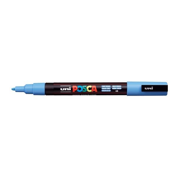POSCA Acrylic Paint Marker - Sky Blue, Fine Tip (0.9-1.3 mm) | Jerry's ...