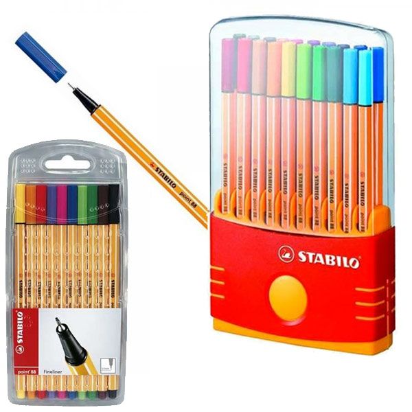 Stabilo Point 88 Fineliner Pen Sets | Jerry's Artarama