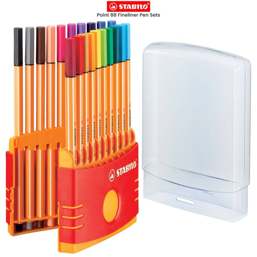Stabilo Point 88 Fineliner Pen Sets | Jerry's Artarama