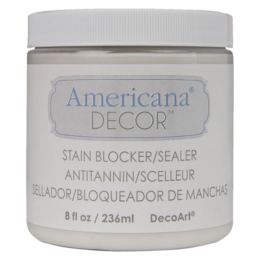 DecoArt Americana Stain Block/Sealer Clear 8oz | Jerry's Artarama