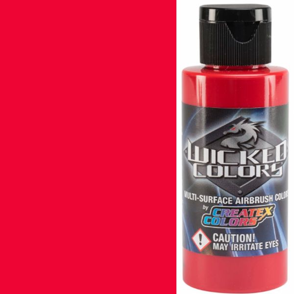 Wicked Air Airbrush Colors Detail Scarlet 2oz | Jerry's Artarama