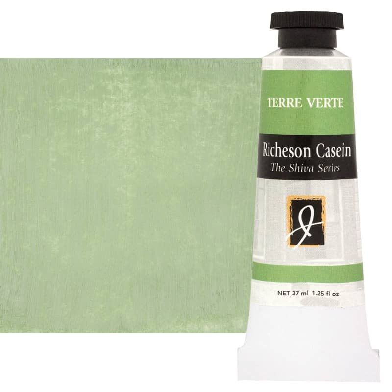 Richeson Casein Artist Colors Terre Verte 37 ml | Jerry's Artarama