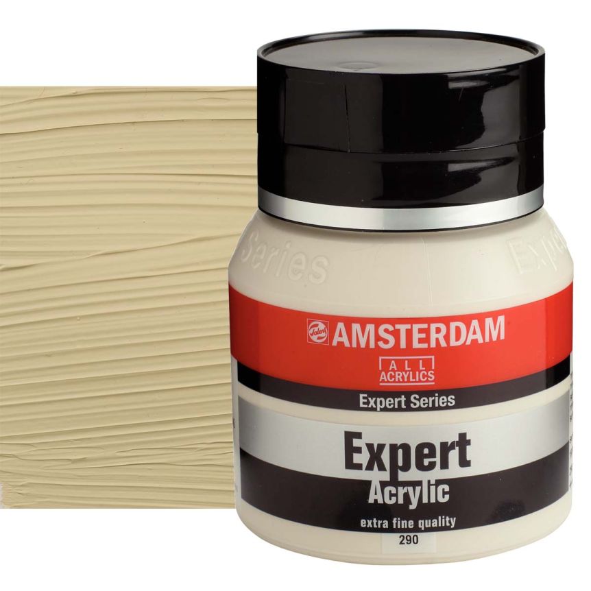 Amsterdam Expert Acrylic, Titanium Buff Deep 400ml Jar | Jerry's Artarama