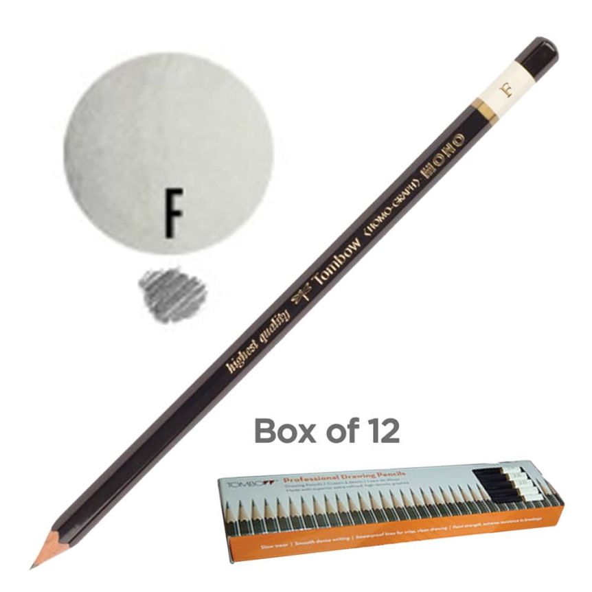Tombo Mono Drawing Pencil F (Box of 12) | Jerry's Artarama