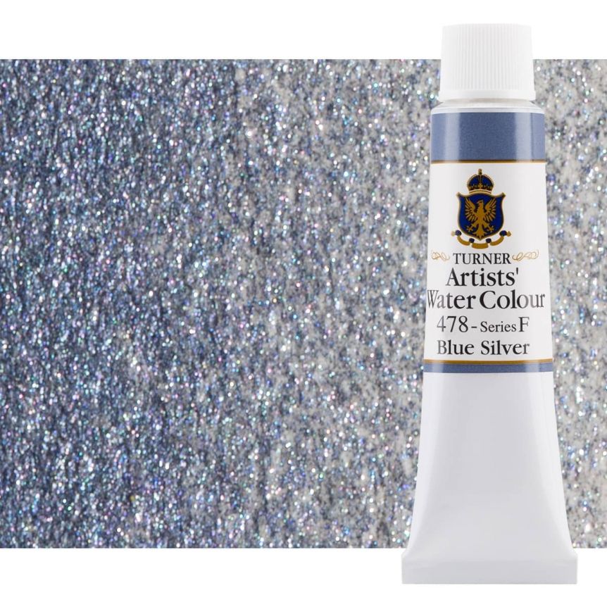 Turner Professional Watercolor - Blue Silver, 15ml Tube | Jerry's Artarama