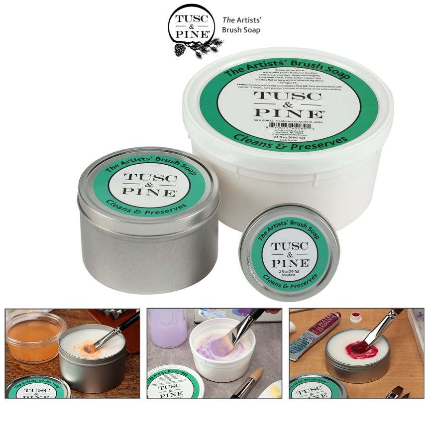 Tusc & Pine Brush Soap | Jerry's Artarama