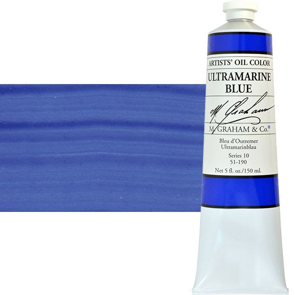 M. Graham Oil Color 5oz - Ultramarine Blue | Jerry's Artarama
