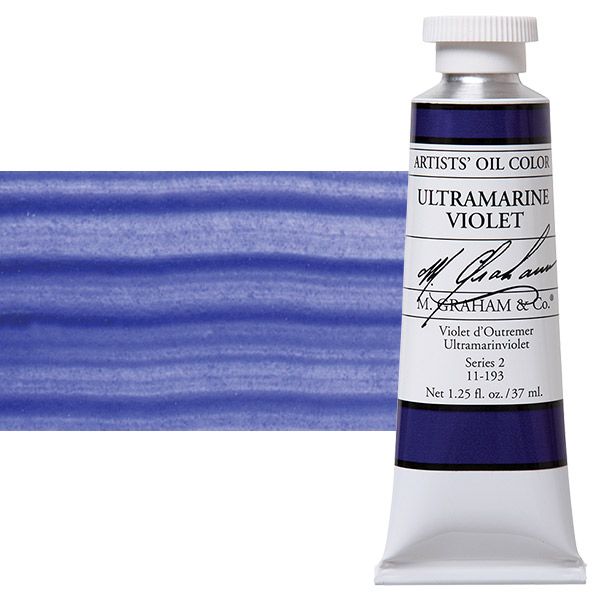 M. Graham Oil Color 37ml - Ultramarine Violet | Jerry's Artarama