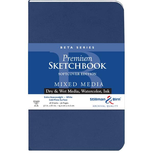 Stillman & Birn Beta 5.5x8.5" Softbound Portrait Sketchbook | Jerry's ...