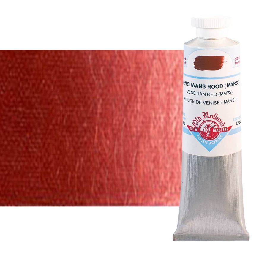 Old Holland New Masters Classic Acrylic Colors Venetian Red 60 ml ...