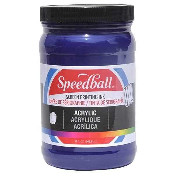 Violet 32oz Jar Speedball Acrylic Screen Printing Ink | Jerry's Artarama