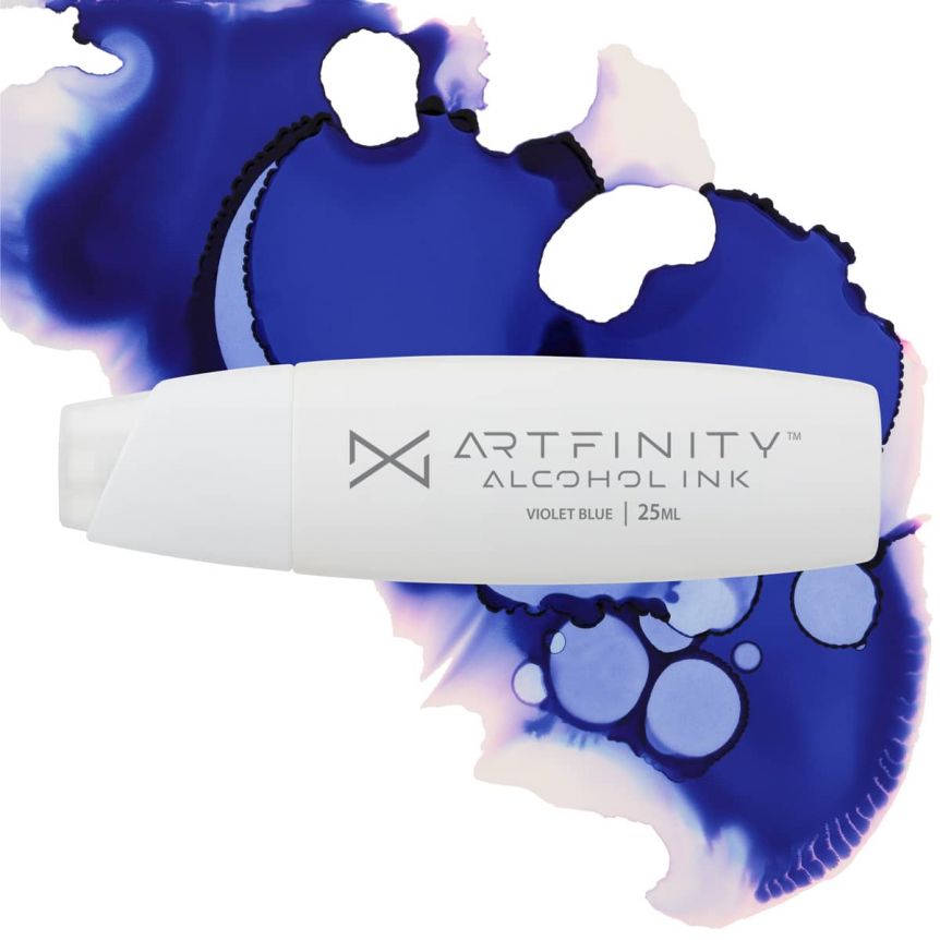 Artfinity Alcohol Ink 25ml Violet Blue BV2-7 | Jerry's Artarama