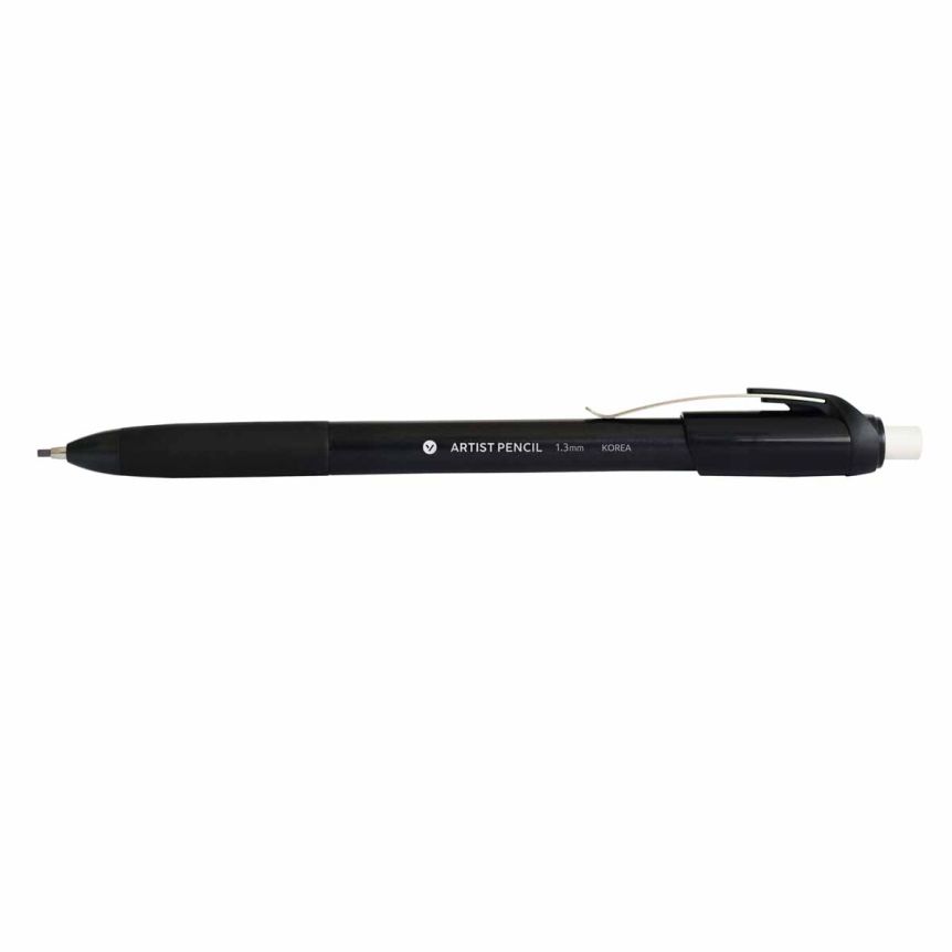 Yasutomo Artist Mechanical Pencil 1.3mm Black | Jerry's Artarama