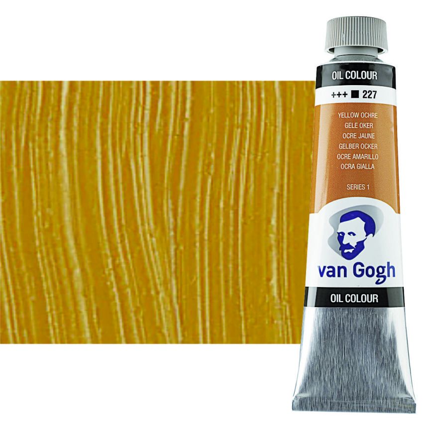Van Gogh Oil Color, 40ml Yellow Ochre Tube | Jerry's Artarama