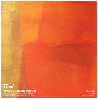 Fluid Easy-Block Watercolor Paper Blocks | Jerry's Artarama