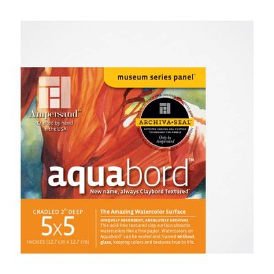 Ampersand Aquabord Panels Museum Series - 1/8",1.5",7/8" & 2" Cradled ...