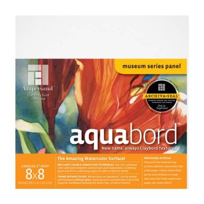 Ampersand Aquabord Panels Museum Series - 1/8",1.5",7/8" & 2" Cradled ...