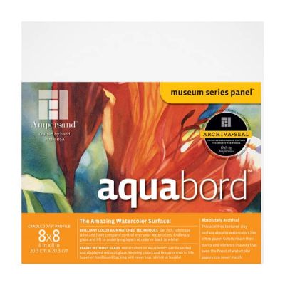 Ampersand Aquabord Panels Museum Series - 1/8",1.5",7/8" & 2" Cradled ...