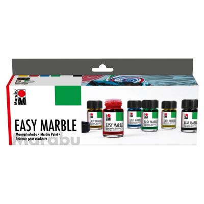 Marabu Easy Marble Solvent-Based Marbling Colors | Jerry's Artarama