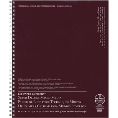 Bee Paper Aquabee Super Deluxe Mixed Media Paper Pads | Jerry's Artarama